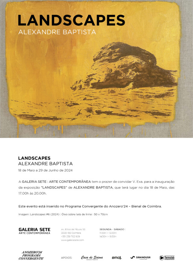 Alexandre Baptista - LANDSCAPES - Galeria Sete - Galeria de Arte ...